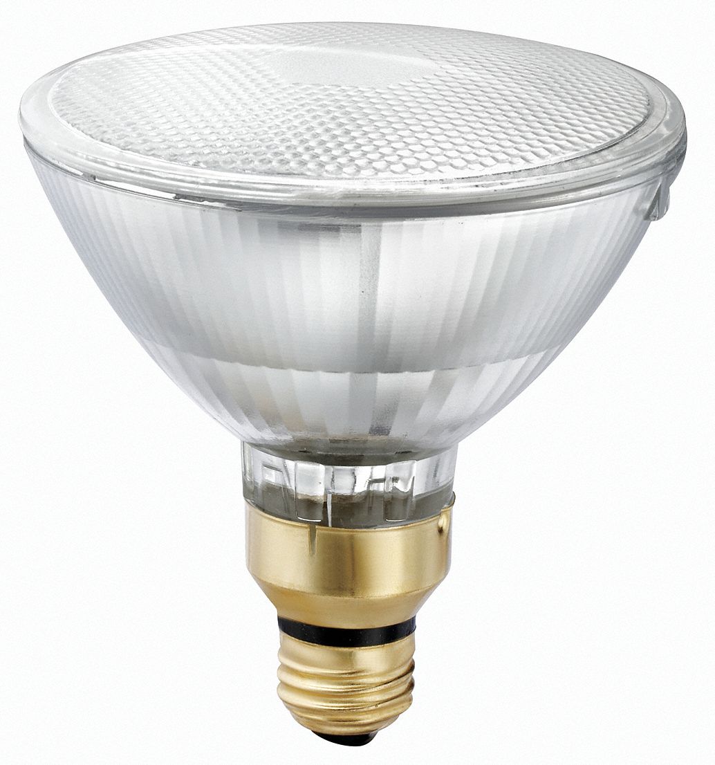 Halogen Lamp, PAR38, Medium Skirted (E26), Lumens 530, Reflector Bulb ...