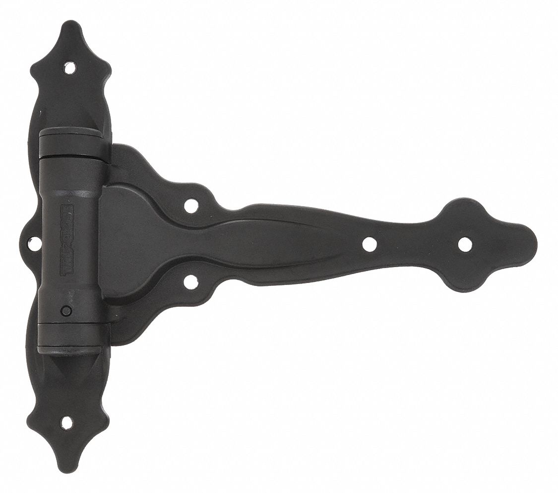 TRUCLOSE, Plastic/Wood, 7 7/8 in Leaf Ht, Spring Hinge - 38G645|TCA4 ...