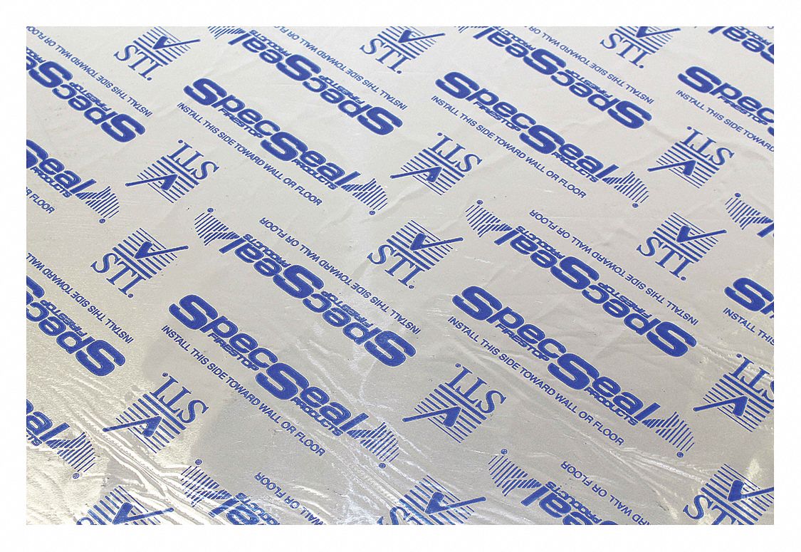 STI, 28 in Overall Wd, 4 hr Fire Rating, Firestop Sheet - 38G955|CS2852 ...