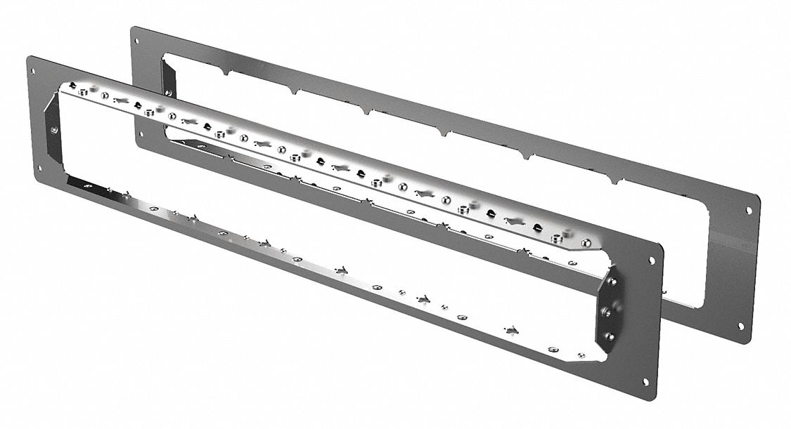 STI, Rectangular, 6 in Overall Ht, Mounting Plates - 38G976|EZP733W ...