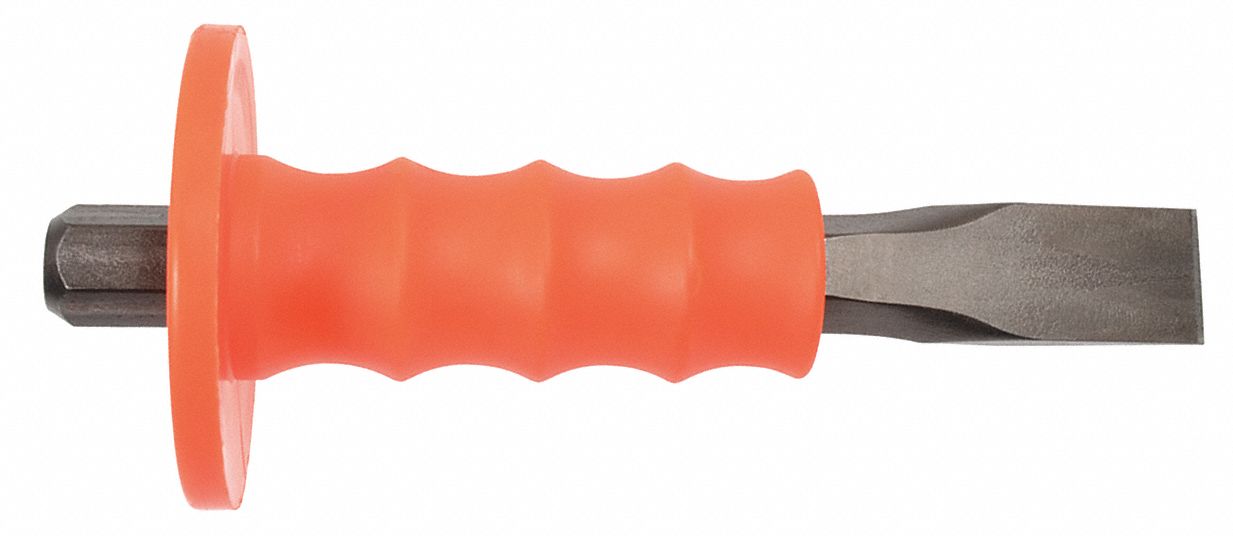 Steel, 3/4 in Blade Wd, Cold Chisel - 38GN87|10605 - Grainger