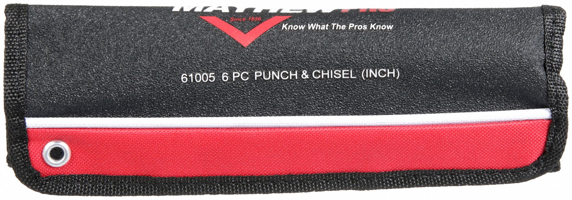 MAYHEW Punch and Chisel Set: 6 Pieces, Cold Chisel, Center Punch/Pin ...