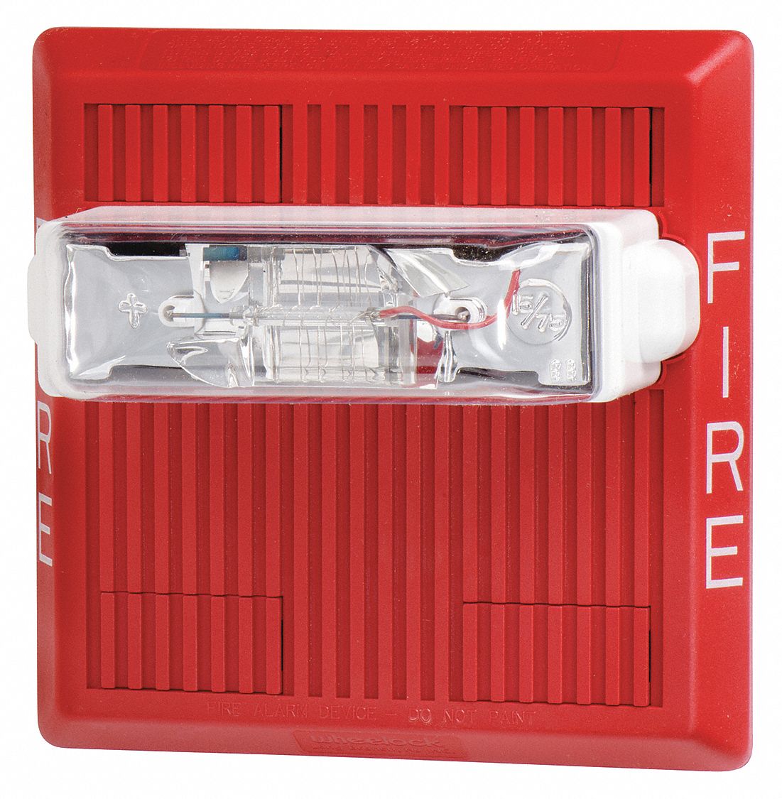 WHEELOCK Multitone Horn: 12V DC, 76 to 94dB Decibels, Indoor, Wall, 5. ...