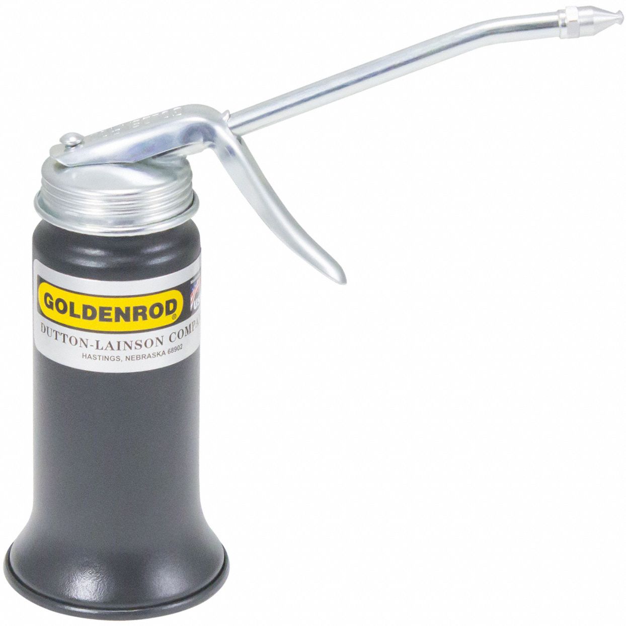 GOLDENROD, Pistol Operator, 6 fl oz Overall Capacity, Oiler - 38GV69 ...