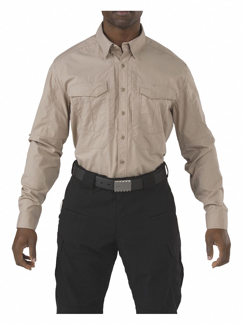 5.11 TACTICAL, Gen, Collared Work Shirt Shirt, Tactical Shirt - 38HF94 ...