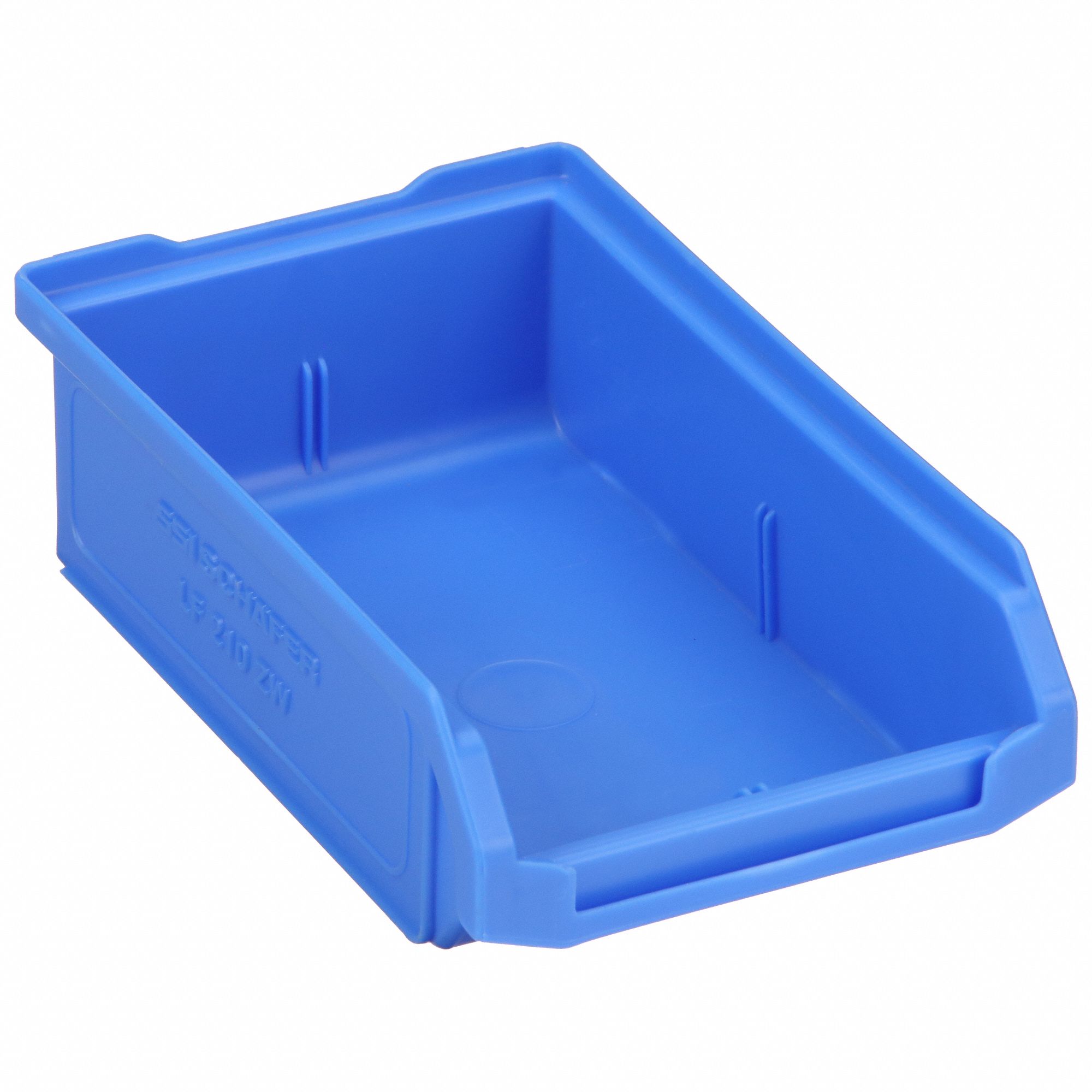 SSI SCHAEFER, 4 in x 6 5/8 in x 2 in, Blue, Stacking Bin - 38HU92 ...