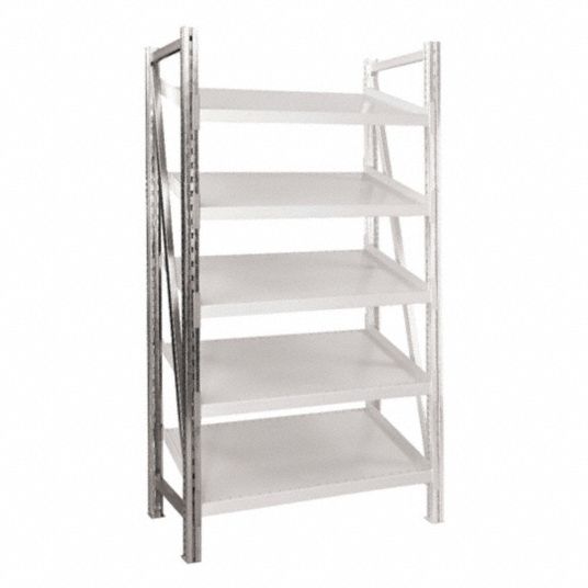 SSI SCHAEFER, 60 in x 20 in, Steel, Upright Frame - 38HU98|OLFR.2060GV2 ...