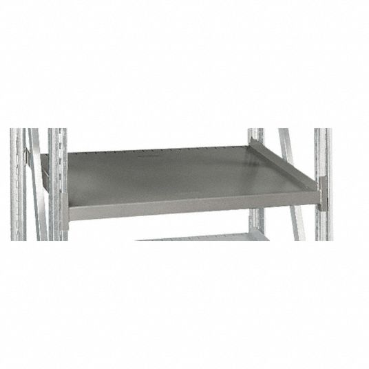 SSI SCHAEFER Shelf: Straight, 50 in x 24 in, 500 lb Shelf Capacity ...