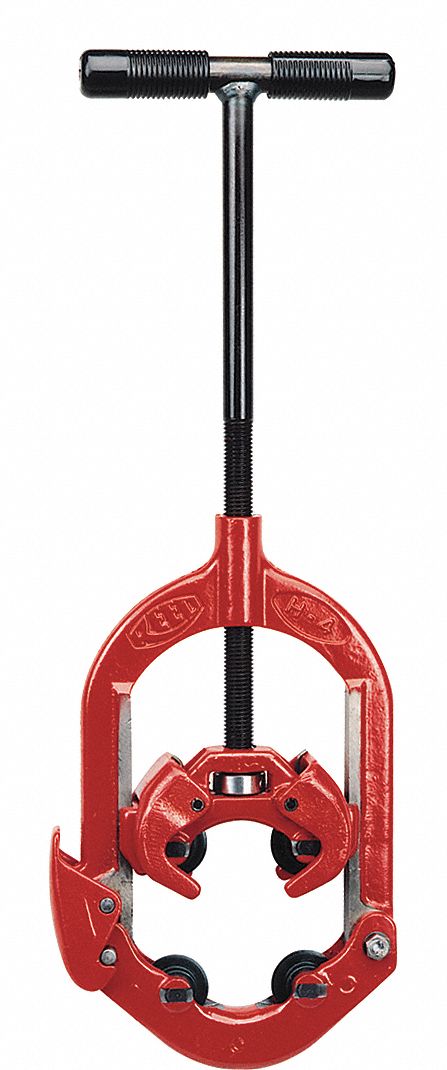 REED, 2 in – 4 in OD Cutting Capacity, Hinged 4-Wheel Cutter, Hinged ...