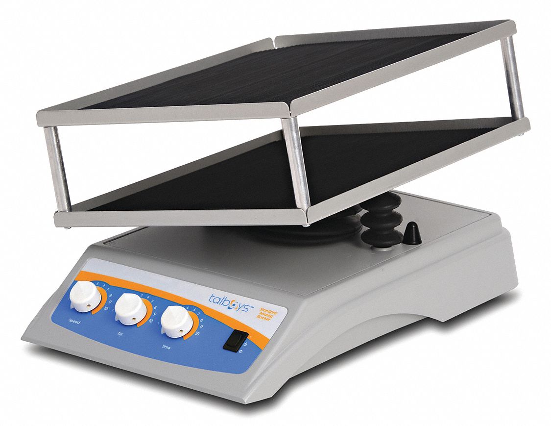 Shaker, Rocker, Load Capacity: 16 lb, 1 to 75 rpm, 0° to 15° - Grainger