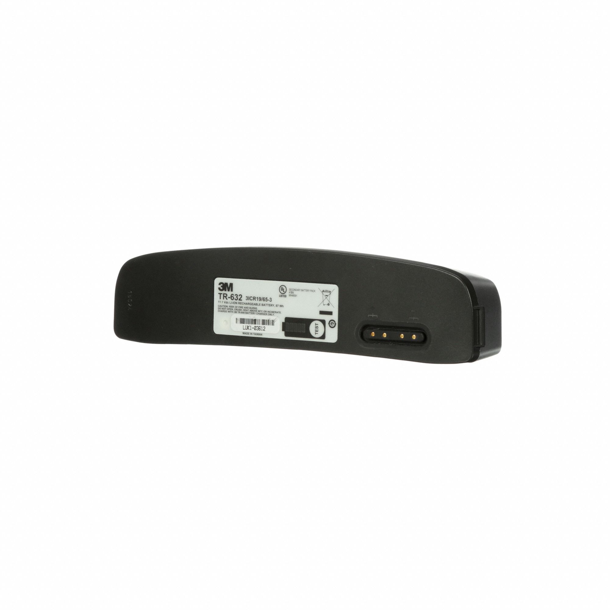 3M High Capacity Battery: TR 600, Rechargeable, Lithium Ion, High ...