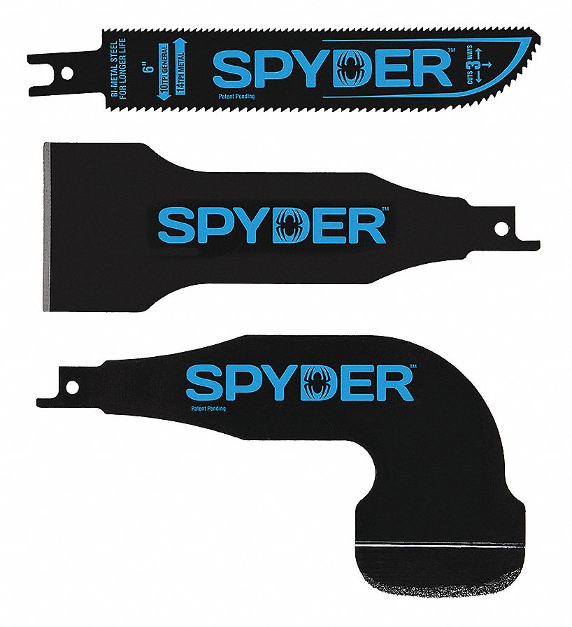 Reciprocating Saw Blade Set, 0, 10, 14 Teeth per Inch - Grainger