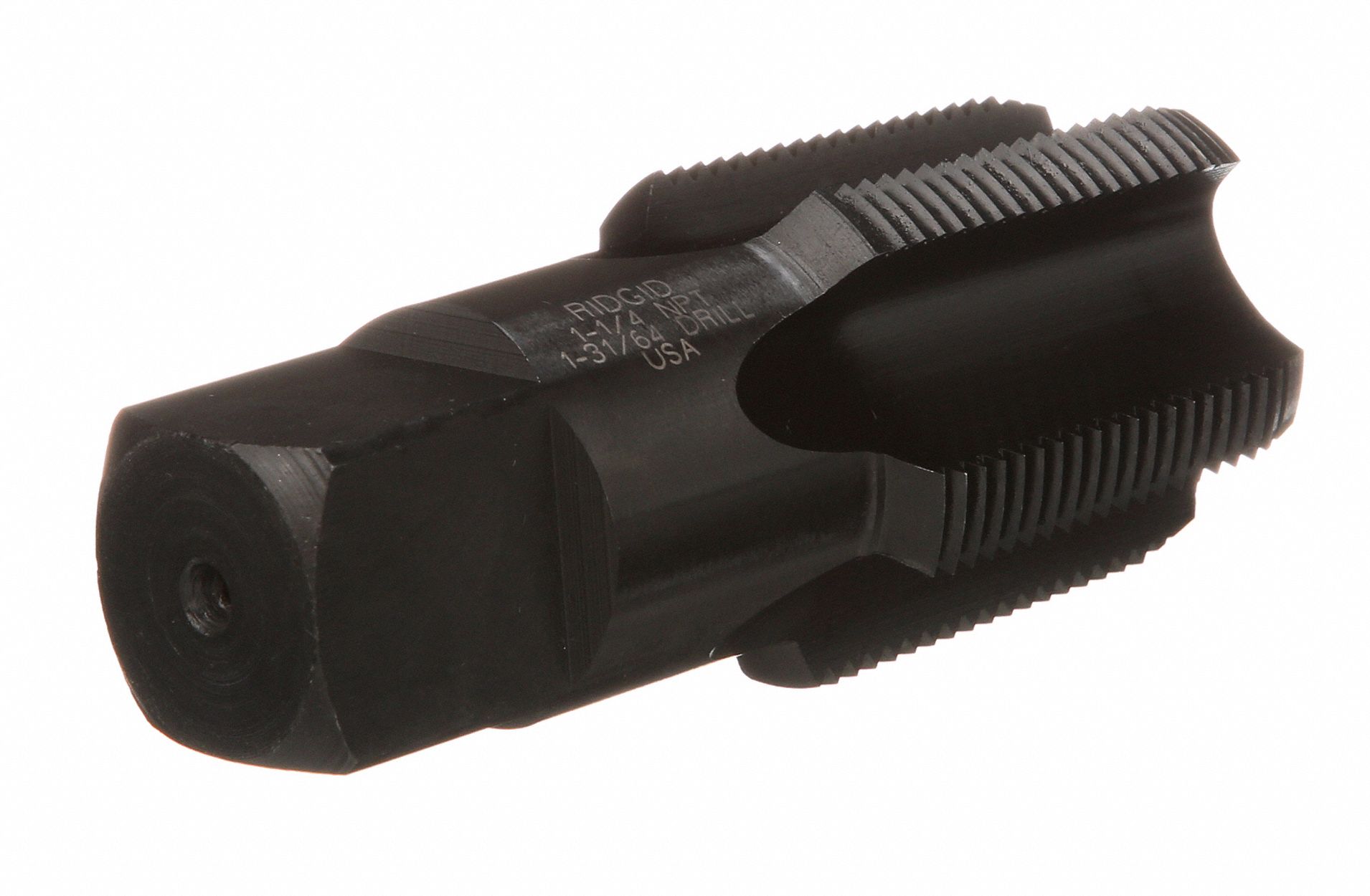 RIDGID Pipe and Conduit Thread Tap: 1-1/4"-11 1/2 Thread Size, 1 3/4 in ...