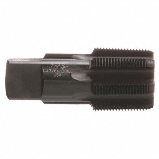RIDGID Pipe and Conduit Thread Tap, Thread Size 1-1/2"-11 1/2, NPT ...