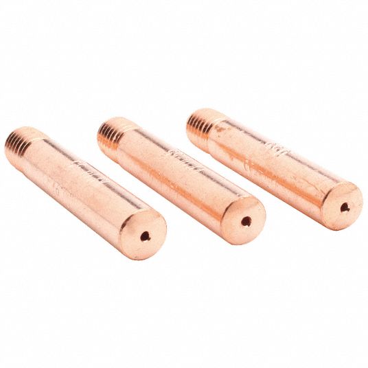 LINCOLN ELECTRIC Contact Tip: Magnum 400A, 0.035 in, Std Duty - 38K969 ...