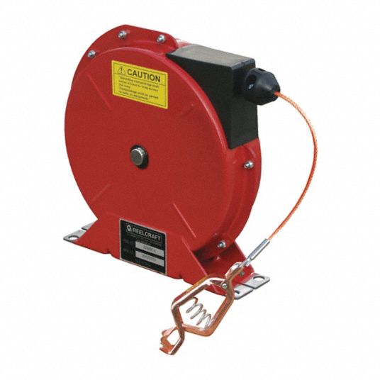 REELCRAFT, Retractable Grounding Wire Reel - 38L478|G 3050 N - Grainger