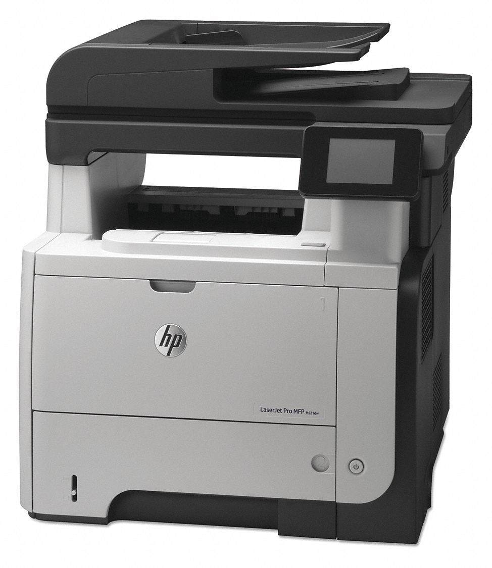 HP, Copy/Fax/Print/Scan, Black/White, Multifunction Printer - 38LV86 ...