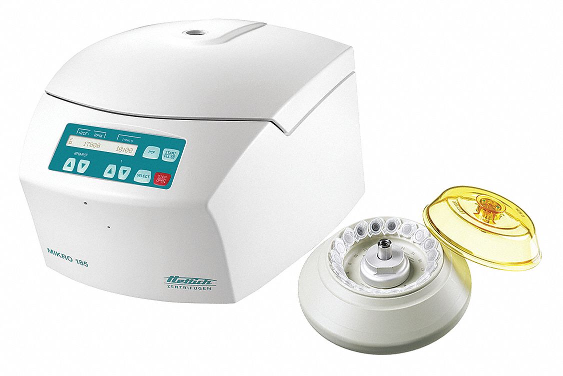 HETTICH, 185MICRO12, Micro, Centrifuge - 38LY65|185MICRO12 - Grainger