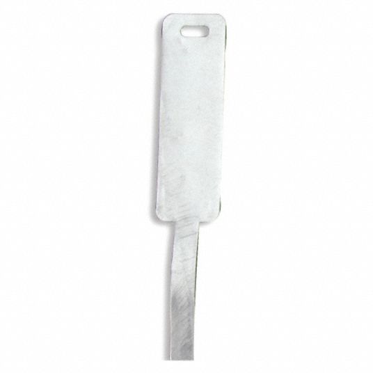 C.H. HANSON Blank Aluminum Cable Tags, 2in H, PK100 - 38M407|3527A ...