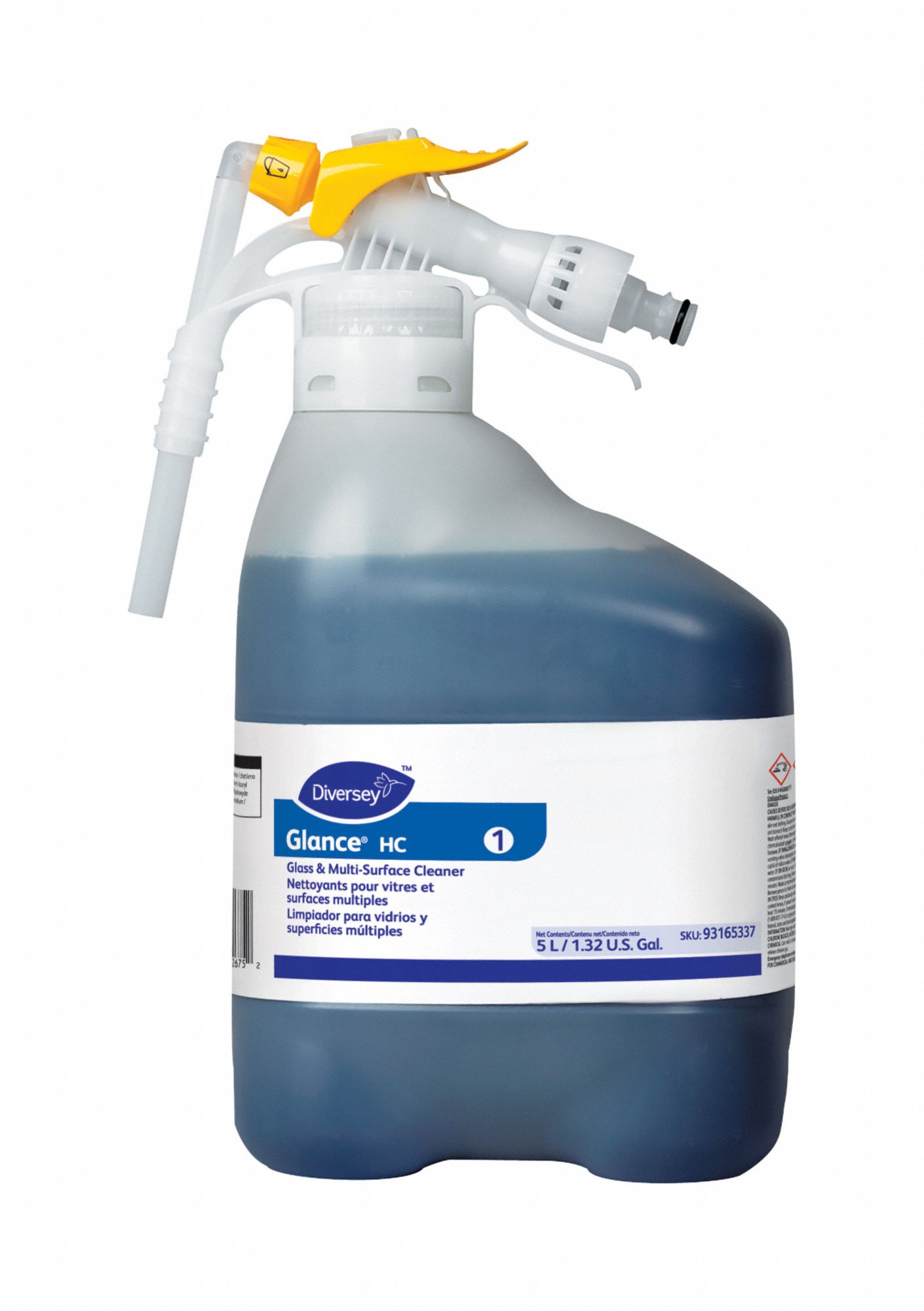 DIVERSEY, Glance HC, 1, Glass and Multi-Surface Cleaner Concentrate ...