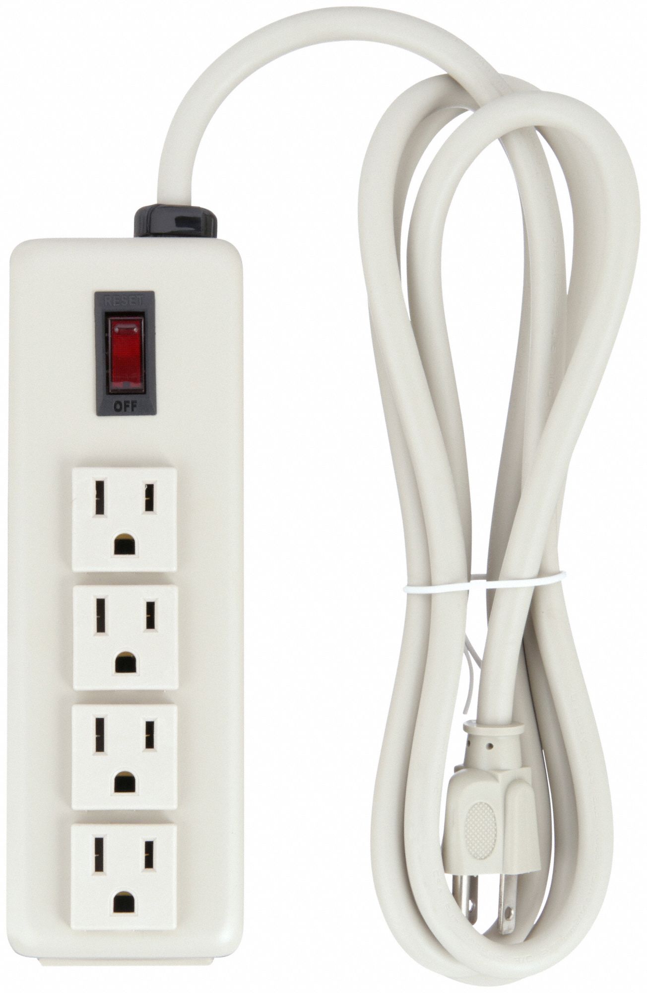 TRIPP LITE, 4 Outlets, 6 ft Cord Lg, Outlet Strip - 38M955|4SPDX - Grainger