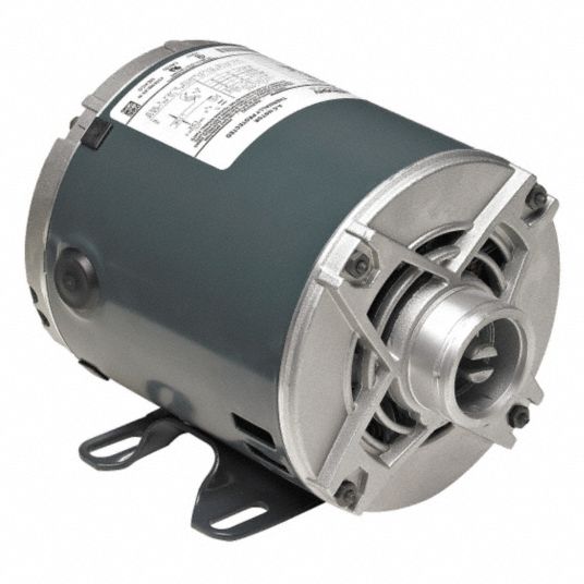 MARATHON MOTORS, 1 Speed, Open Drip Proof, Belt Drive Motor - 38N133 ...
