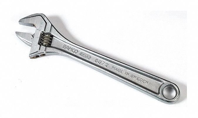 BAHCO, Adjustable Wrench - 38N236|BAH8071RCUS - Grainger