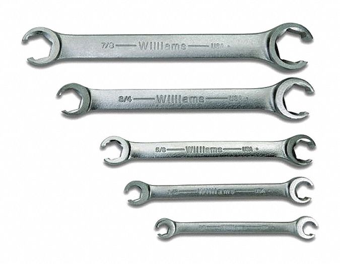 WILLIAMS, Flare Nut Wrench Set - 38N291|JHWWS-14 - Grainger