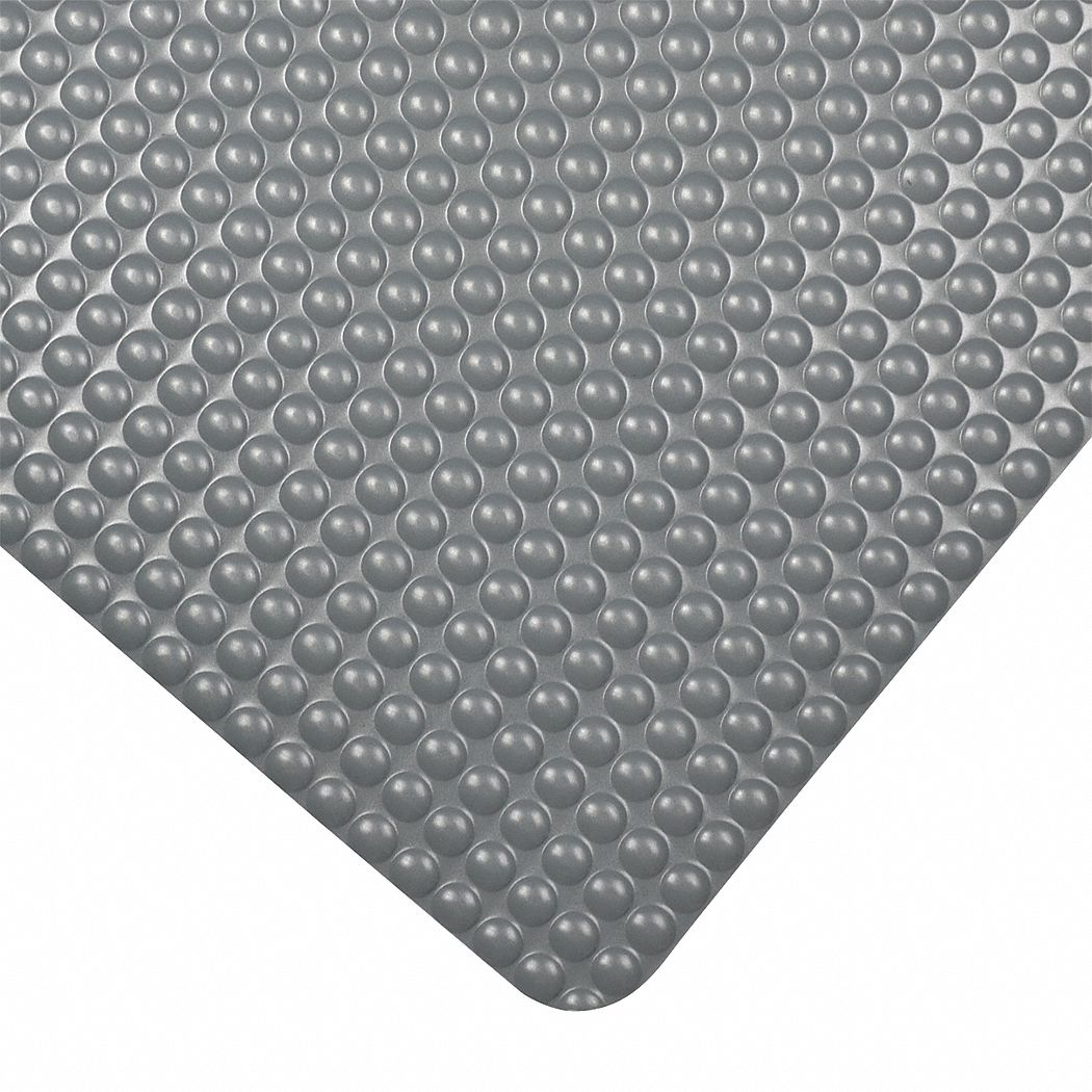 Bubble, 2 ft x 3 ft, Antifatigue Mat - 38N588|782S0023GY - Grainger