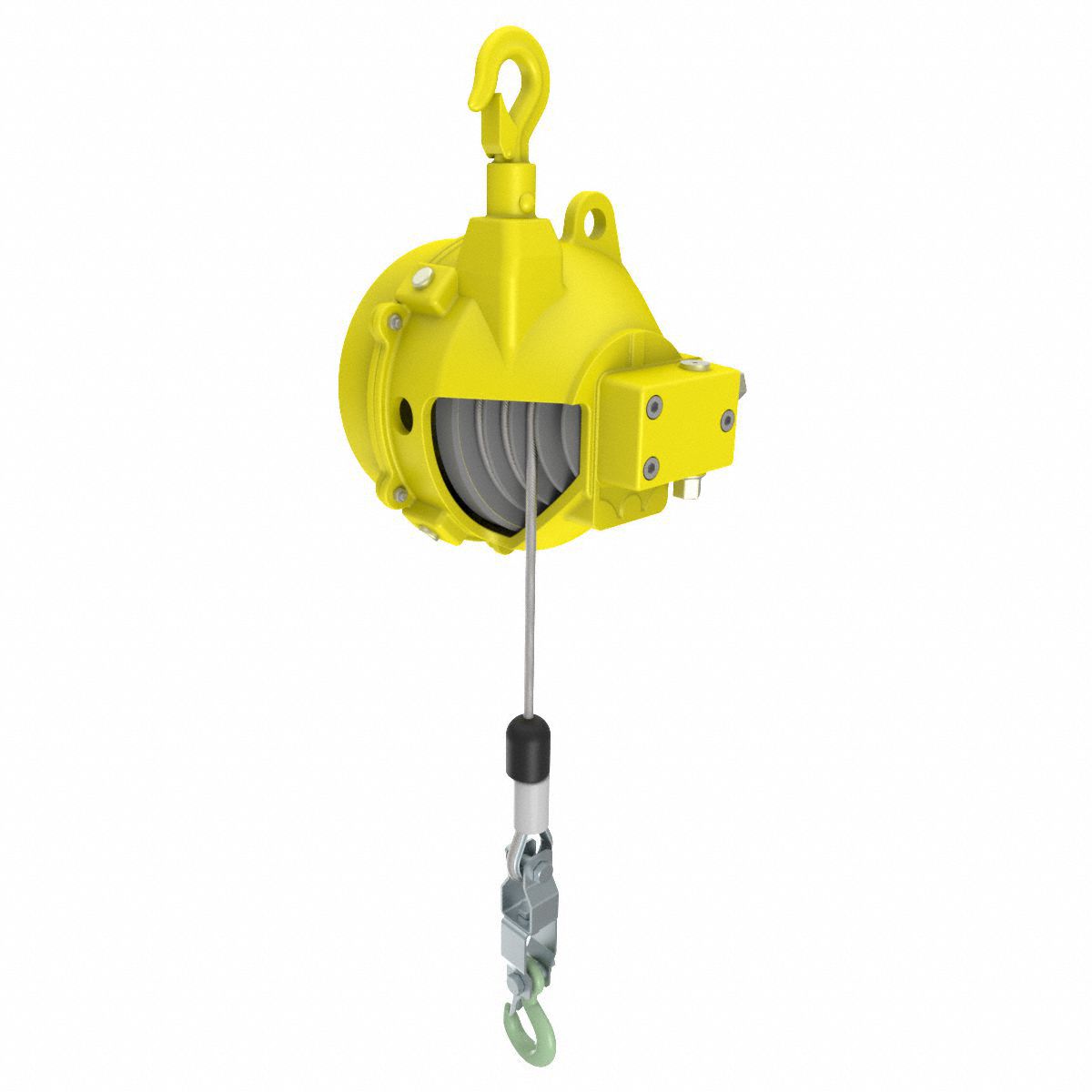 HUBBELL Tool Balancer: Ratchet Locking, 187 lb Max. Tool Wt, 4.5 ft ...