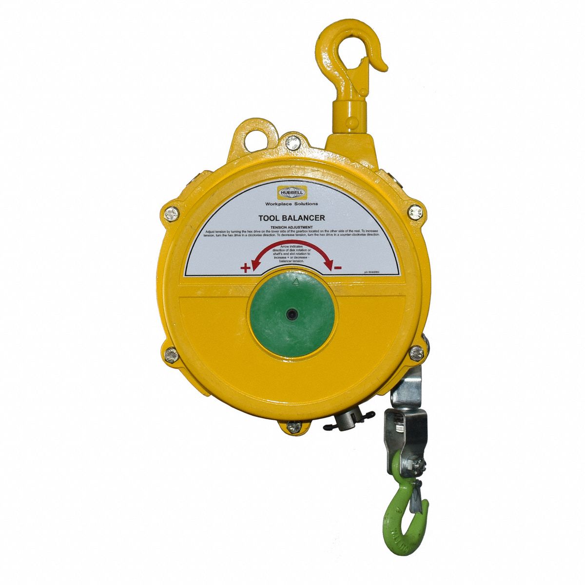 HUBBELL, Ratchet Locking, 187 lb Max. Tool Wt, Tool Balancer - 38N647 ...