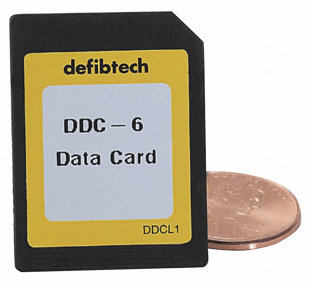 DEFIBTECH, 38N656, DCF-A2310RX, View Data Card - 38N673|DDC-2001 - Grainger
