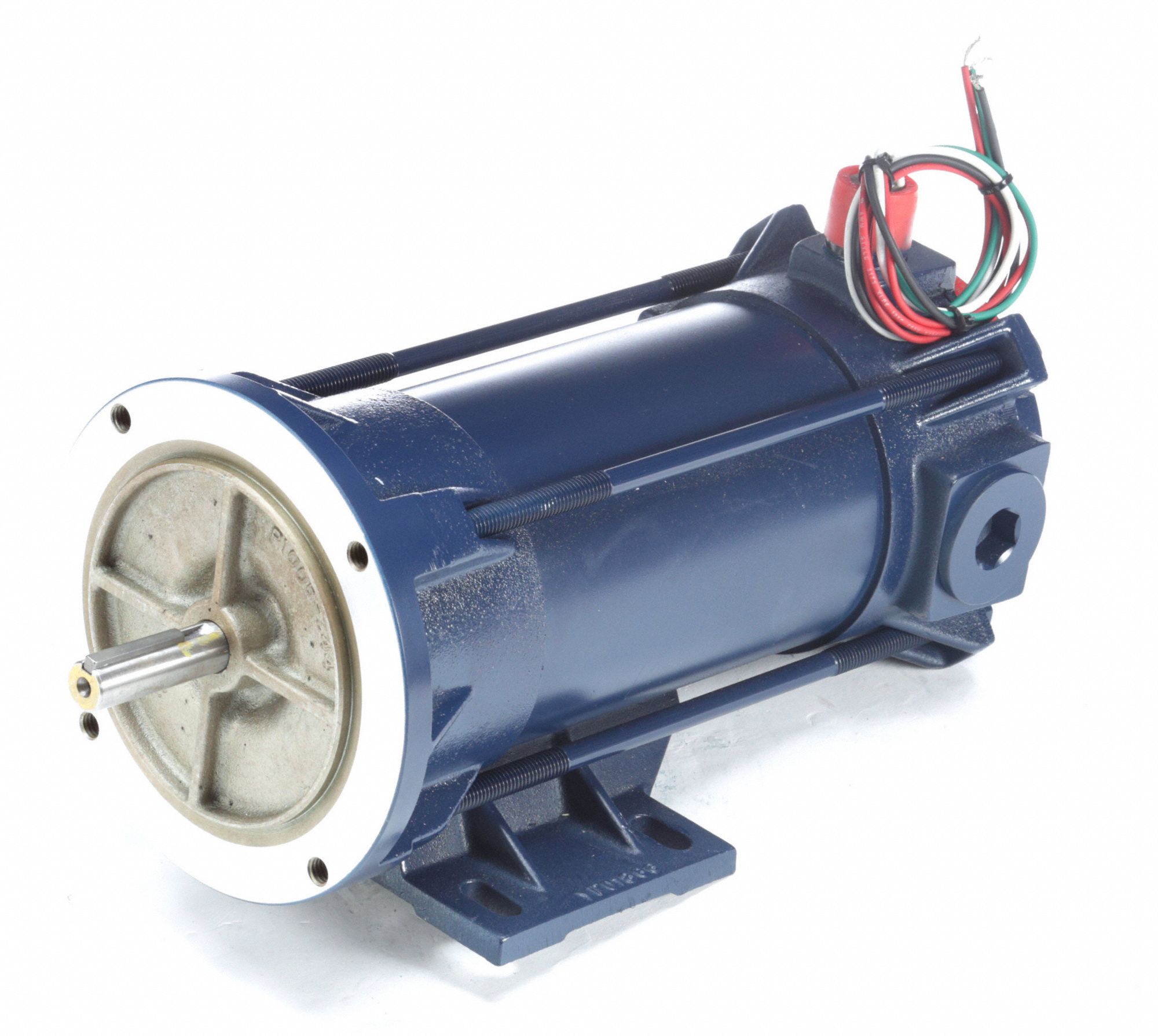 LEESON Hazardous Location Motor: 1/2 HP, 1,750 Nameplate RPM, 56C Frame ...