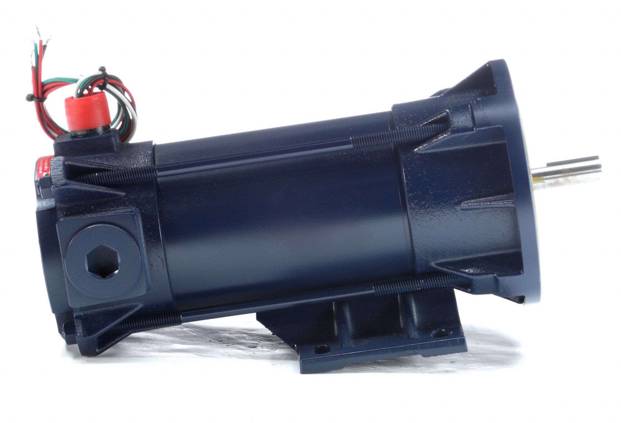 LEESON Hazardous Location Motor: 1/2 HP, 1,750 Nameplate RPM, 56C Frame ...