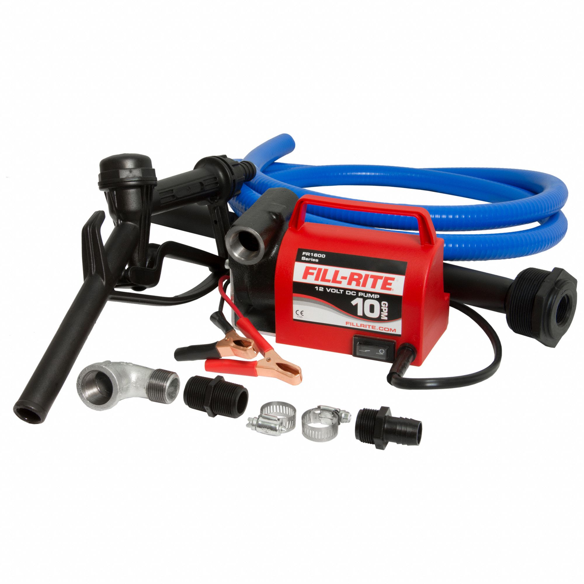 FILL-RITE, Pump with Hose & Nozzle, Bung, Fuel Transfer Pump - 38NH84 ...