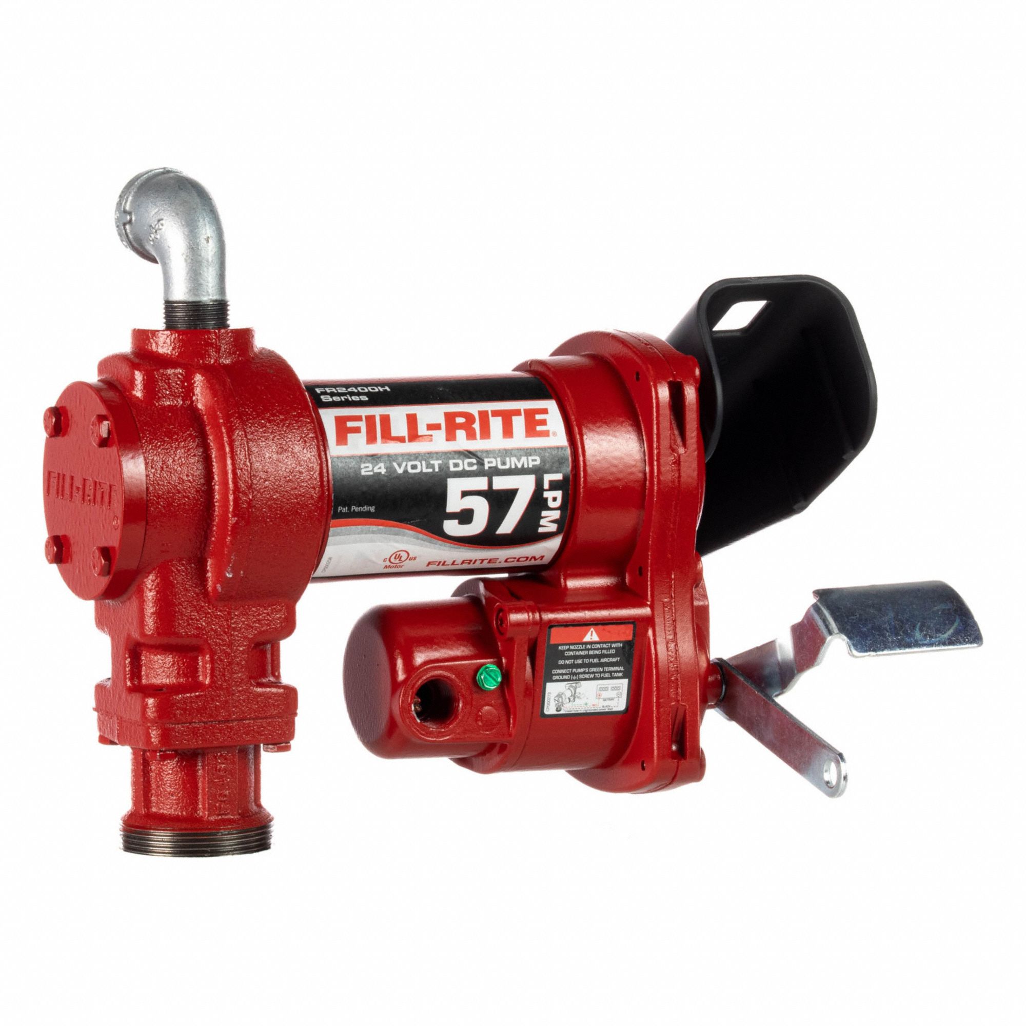 FILL-RITE, 24 V DC, 1/4 hp HP, Electric Drum Pump - 38NH85|FR2404H ...