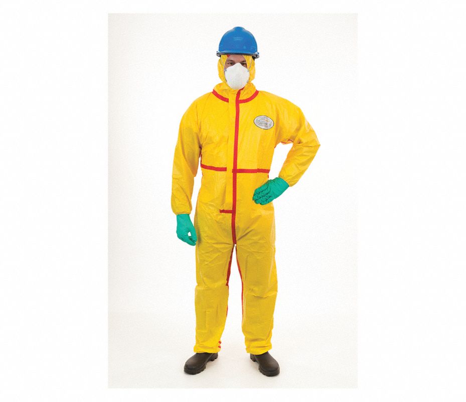 CHEMSPLASH Overol Resistente a Químicos con Capucha Chemsplash 1® Talla ...