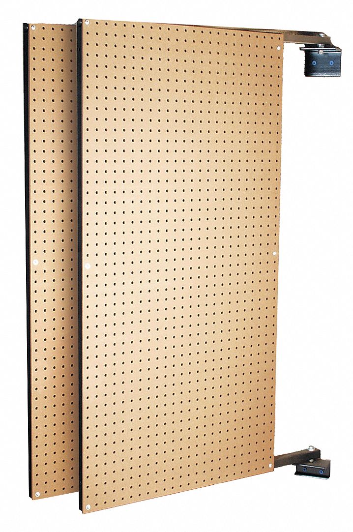 XTRAWALL, Round, 1/4 in Peg Hole Size, Pegboard Swing Panel - 38P116|B1 ...