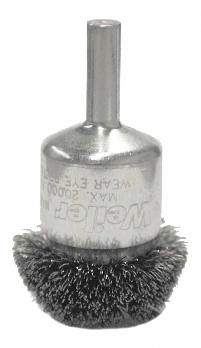WEILER, Brush, Wire, Sst, 1 1/2 In X.008 - 38P479|10046 - Grainger
