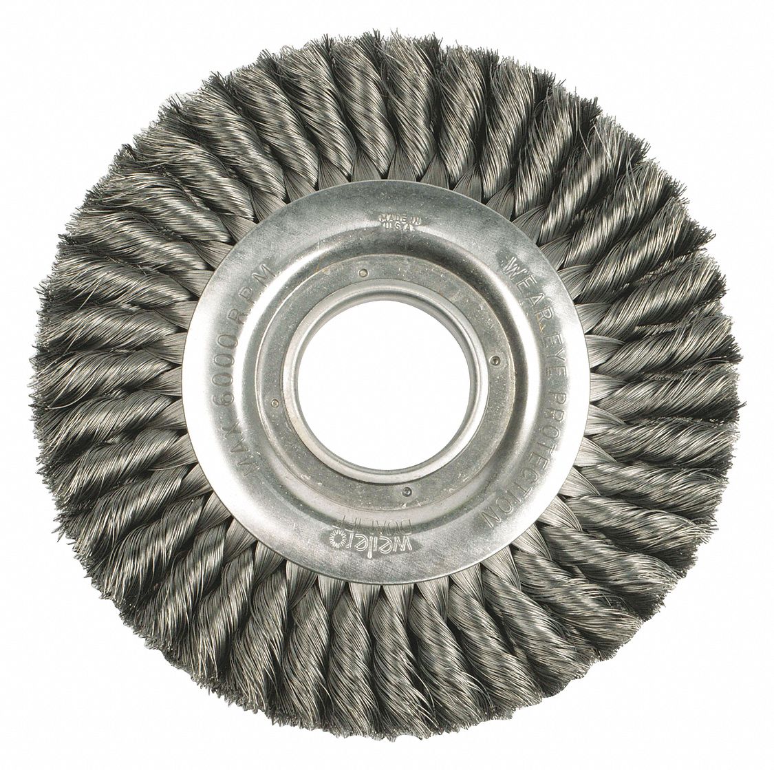 WEILER, Standard Twist Wheel,8 Diameter - 38P575|09410 - Grainger