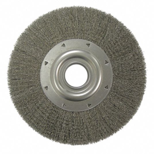 WEILER, 12 Crimped Wire Wheel, Wide F - 38P628|03680 - Grainger