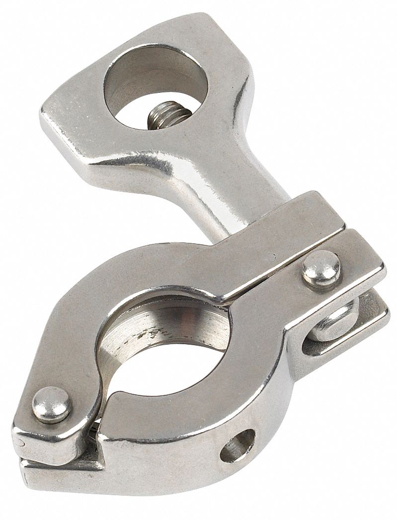 SANI-LOCK, Threaded, Stainless Steel, Sanitary Fitting Clamp - 38R142 ...