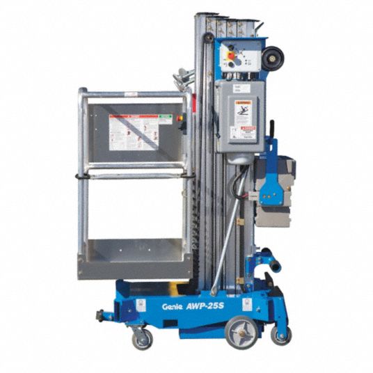 GENIE, 299 in Elevated Platform Ht, 26 in, Aerial Work Platform ...