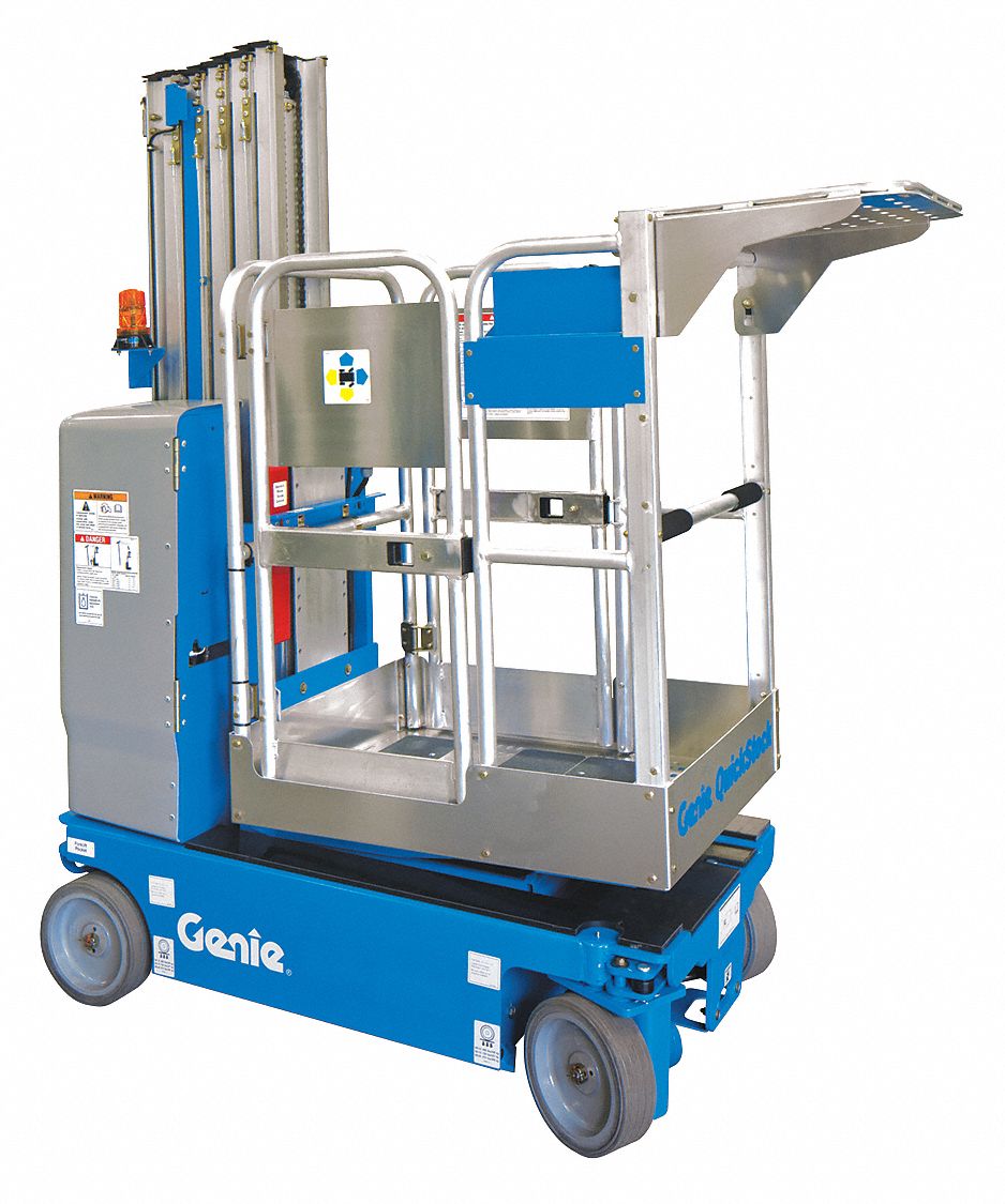 GENIE Self Propelled Aerial Work Platform, Yes Drive, DC Power Source ...