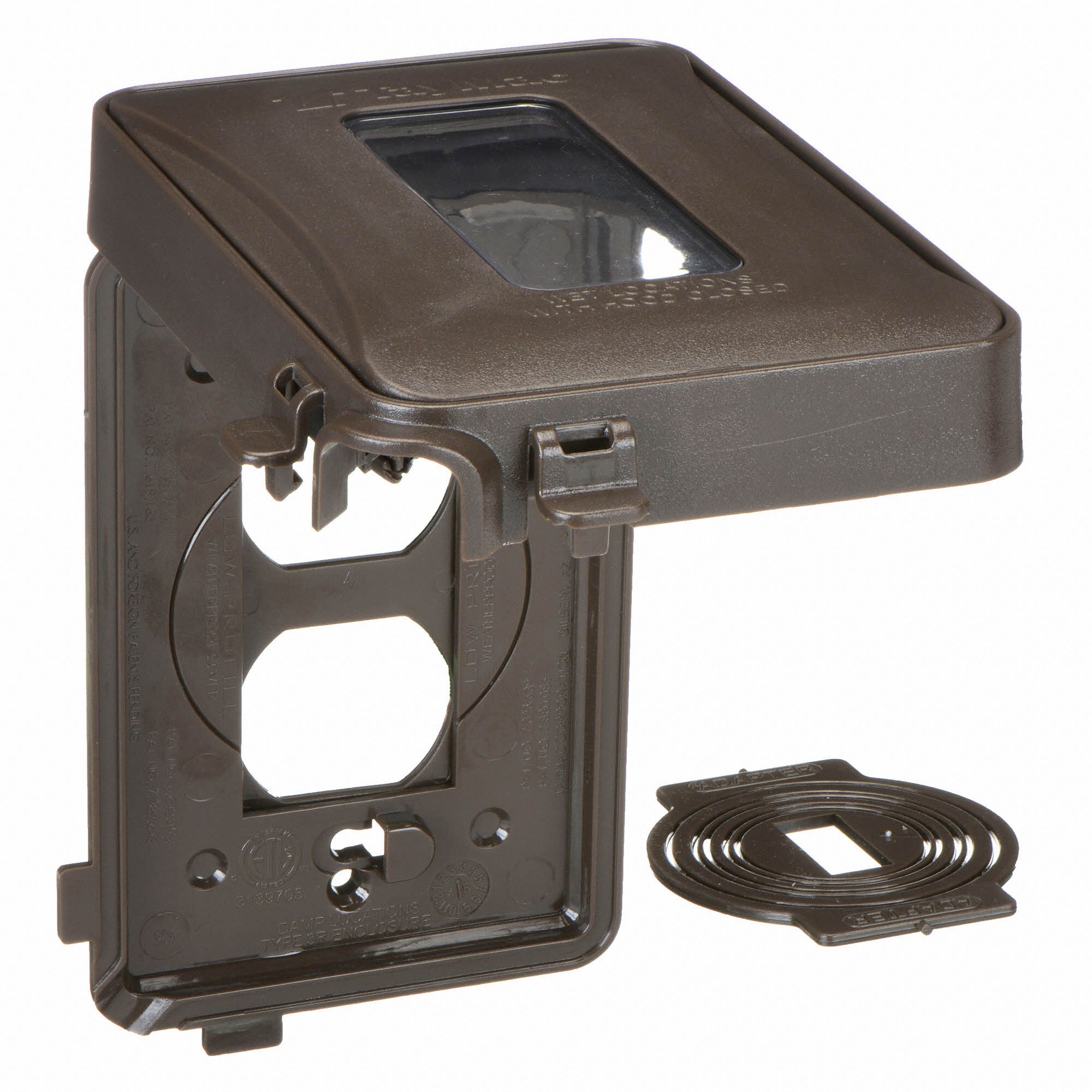 TAYMAC While In Use Weatherproof Cover: Polycarbonate and Synthetic ...