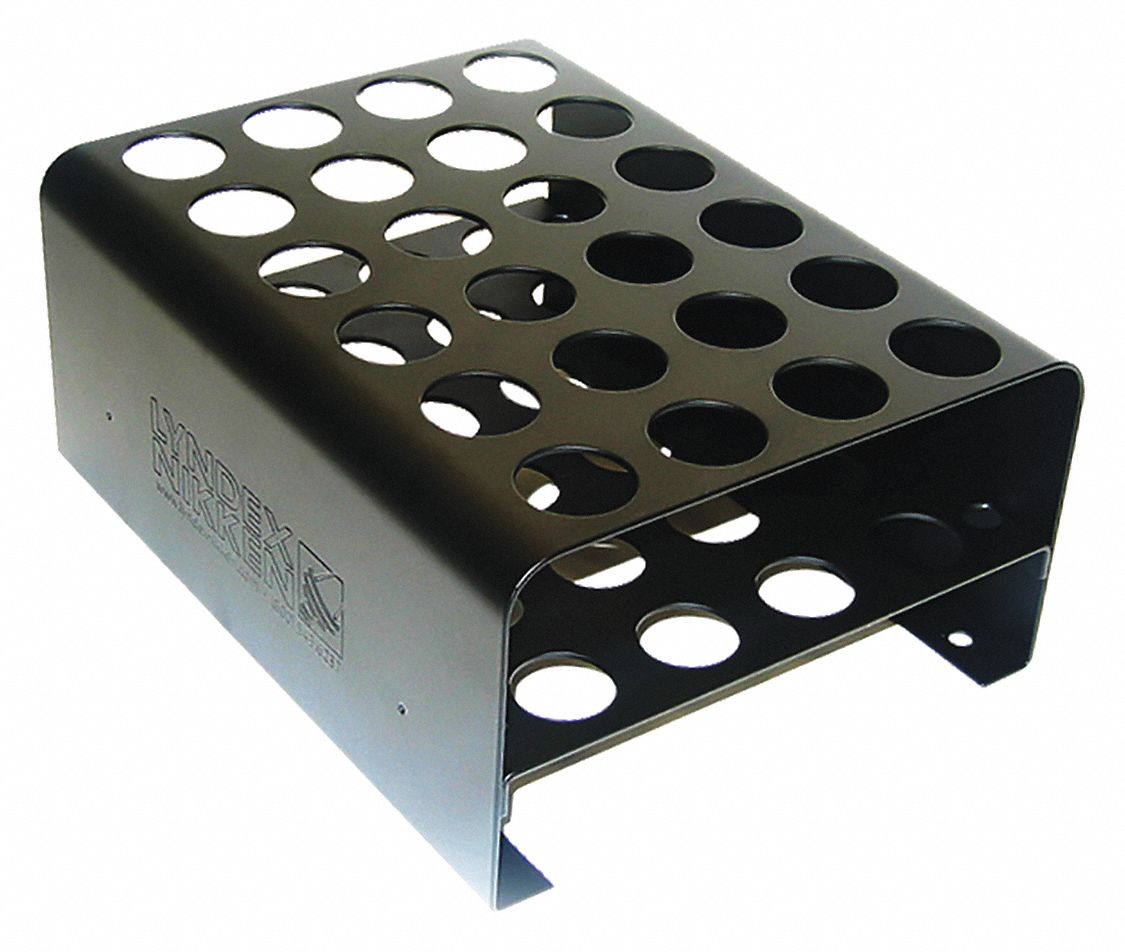 LYNDEX-NIKKEN, For R8, 24 Capacity, Collet Rack - 38RC48|RACK-R8 - Grainger
