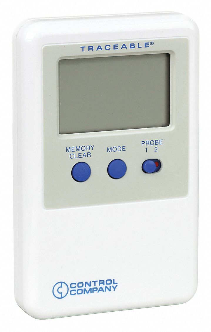 TRACEABLE, -58°F to 158°F /-50°C to 70°C, Bottle, Digital Thermometer ...