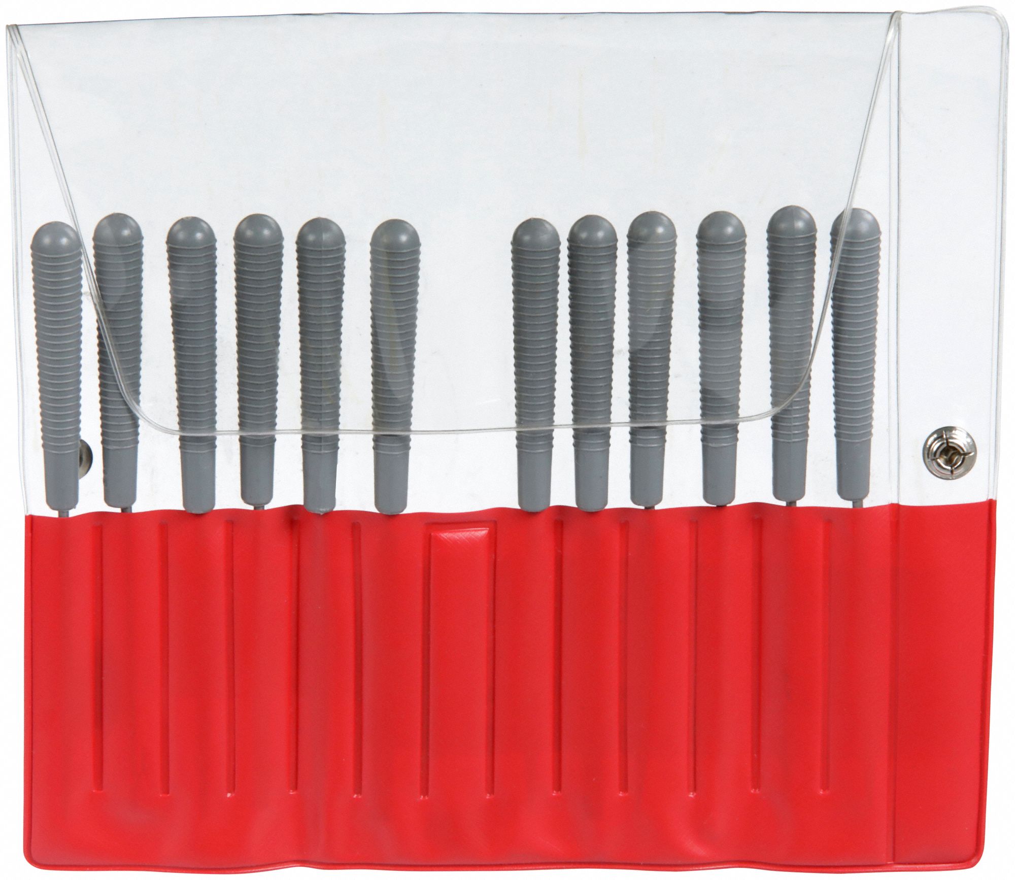 SIMONDS Needle File Set: Barrette/Crossing/Equaling/Half Round/Knife ...