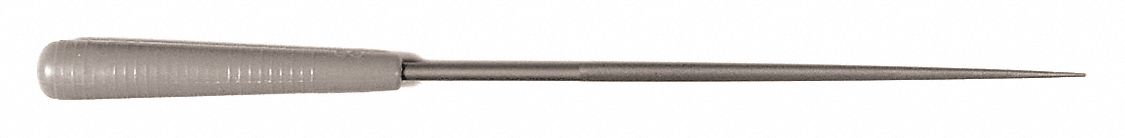 SIMONDS Needle File: Round, 6 1/4 in Lg, 1/8 in Wd, 1/16 in Thick, 2 ...