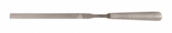 SIMONDS Needle File: Equaling, 6 1/4 in Lg, 7/32 in Wd, 1/16 in Thick ...